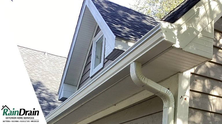 GAF Roofing and Gutter Shutter Transformation in New Carlisle by Rain ...