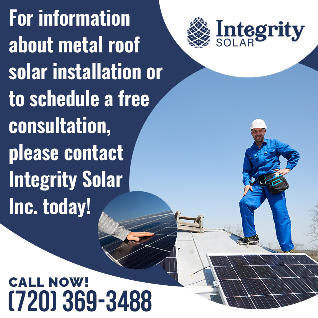 Integrity Solar Inc.: Solar Panel Installation on Metal Roofs Press ...